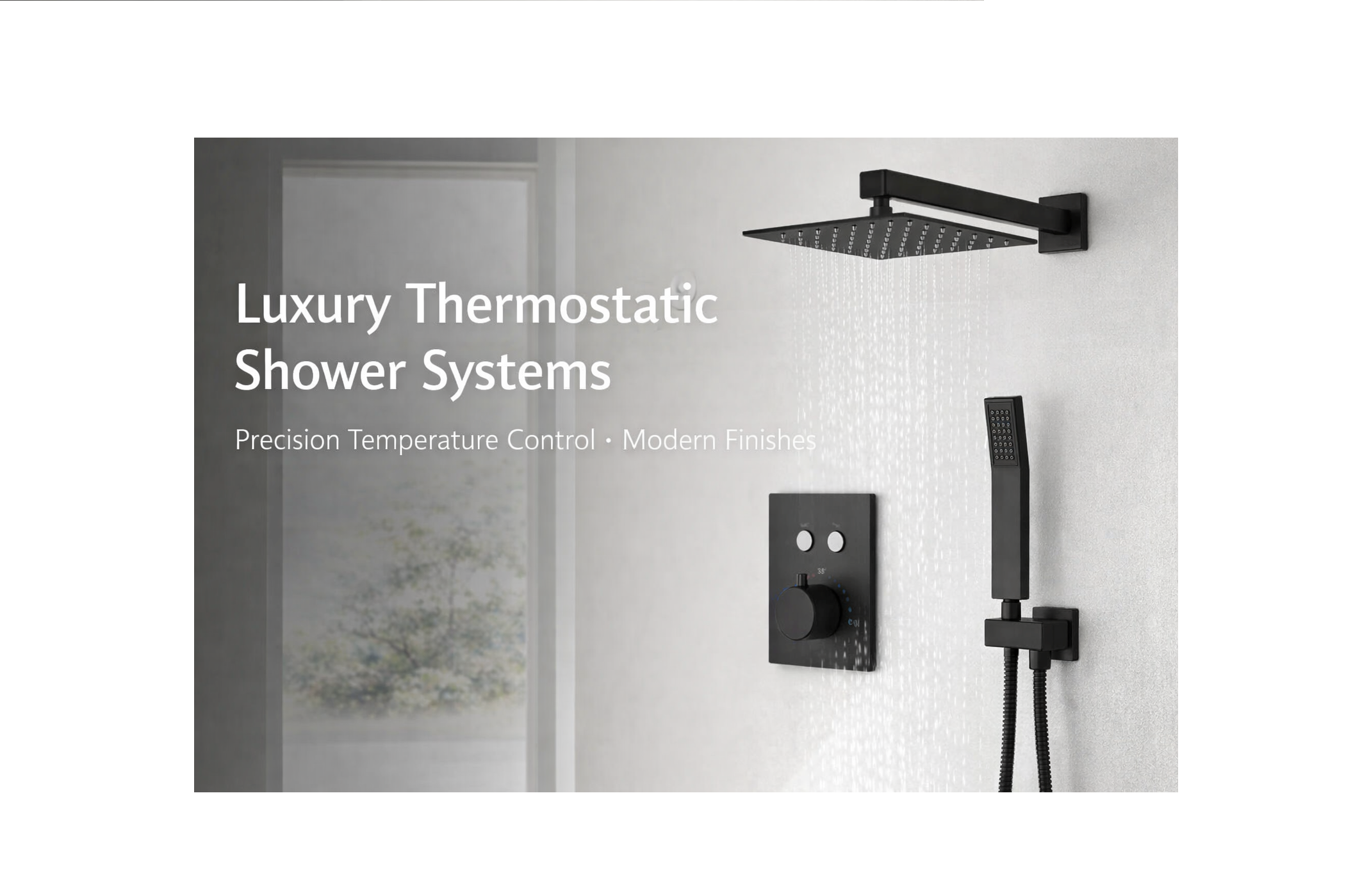 Thermostatic Shower System sets | MAX Faucets Canada