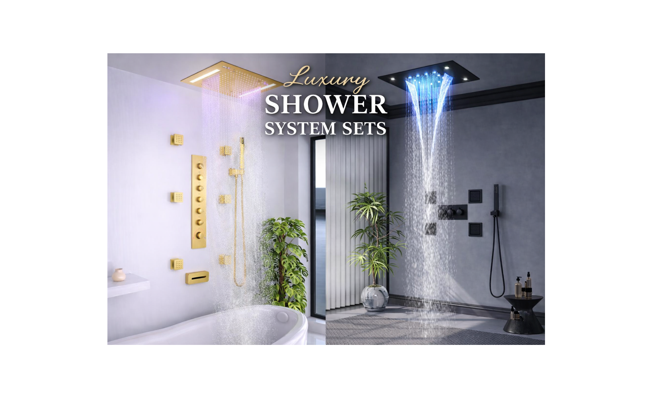 Luxury Shower System Sets | MAX Faucets Canada