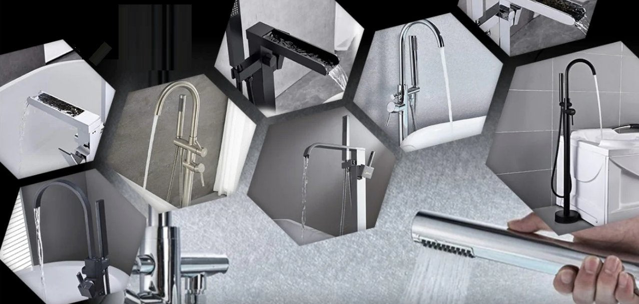 Bathtub Filler Freestanding Bathtub faucet | MAX Faucets Canada