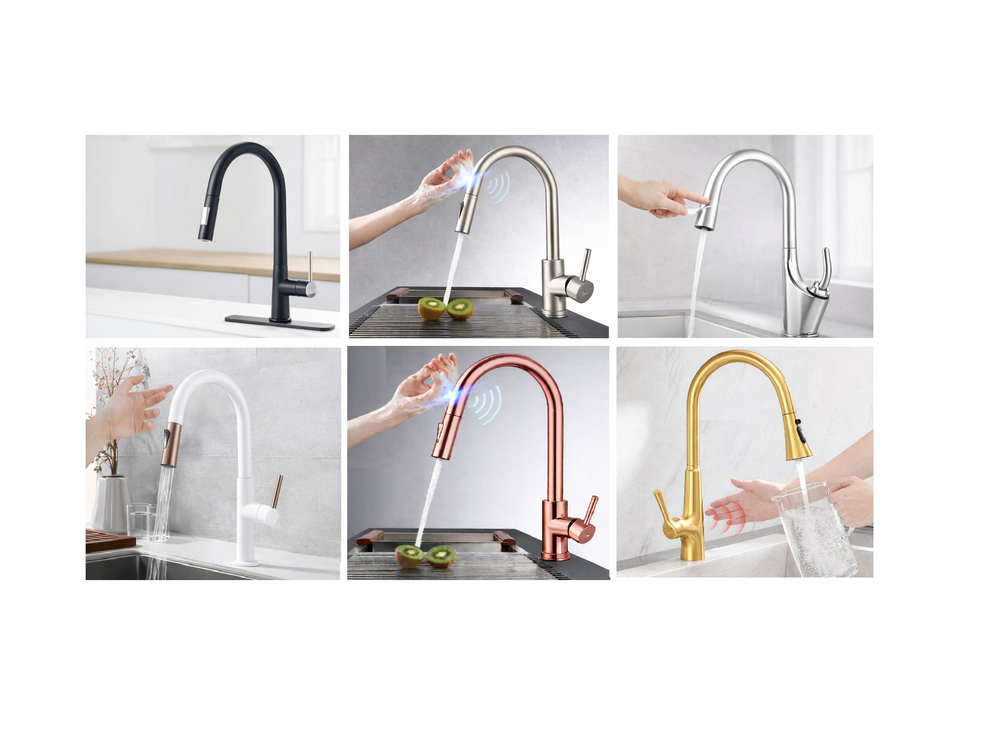 Smart Kitchen Faucets with Touchless Sensor Technology | MAX Faucets
